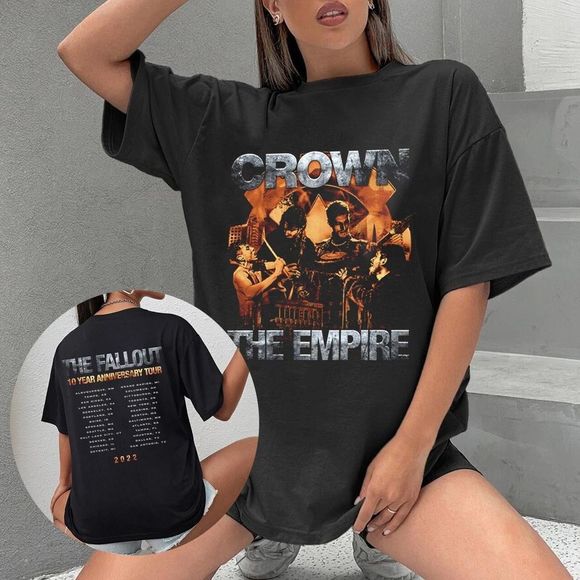 Shirts | 222 Crown The Empire The Fallout 10 Year Anniversary Tour ...